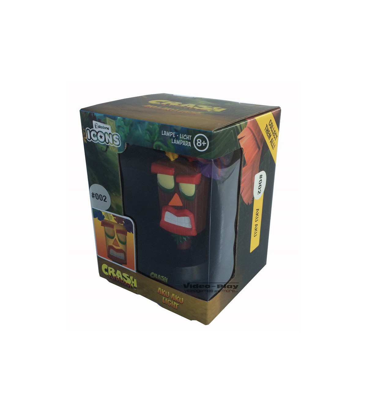 Lampka Crash Aku Aku Icon V2 Bandicoot oficjalna